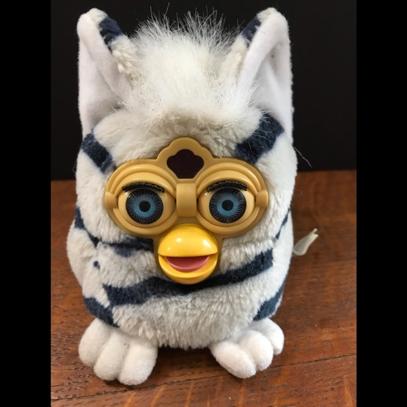 Furby | Toys | Furby Buddies Stripes Zebra Blue Eyes | Poshmark